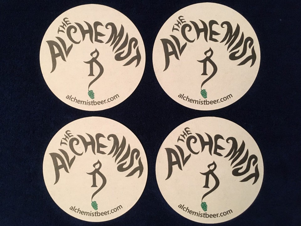 Heady Topper 4 Coasters - The Alchemist - READY FOR A HEADY ...