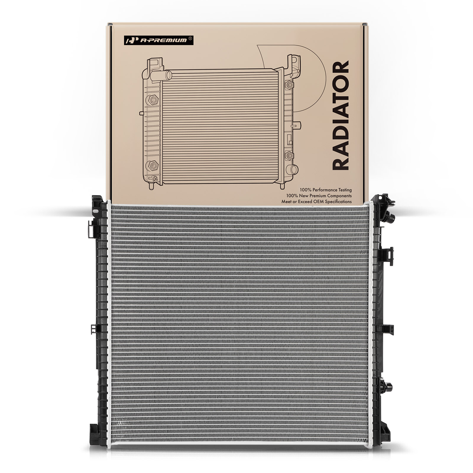 Auxiliary Radiator without Oil Cooler for BMW G01 X3 18-23 G02 X4 ...