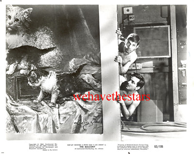 Vintage Leonard Nimoy Peter Falk BEEFCAKE '63 BALCONY Pub Portrait GAY ...