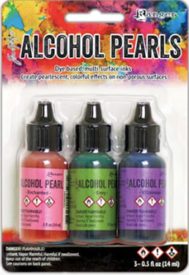TIM HOLTZ ALCOHOL PEARLS PIGMENT BASE INK 3PKT 65531 COMBINED POST-B3 ...