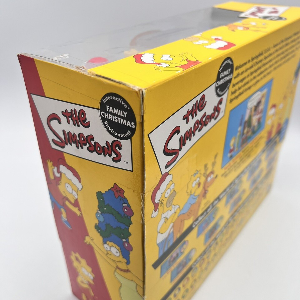 The Simpsons Figure Set Family Christmas Interactive Playmates Toys R ...