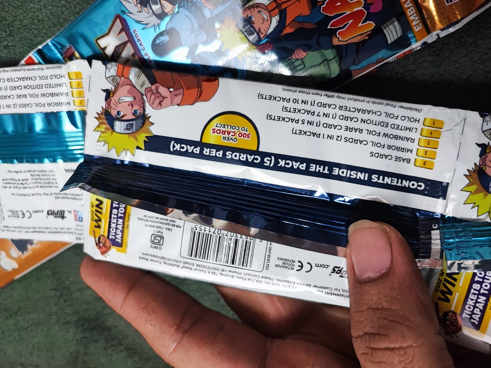 Topps Animax Naruto 2024 NEW Trading Card TCG SEALED CASE 24 BOX , 960 ...