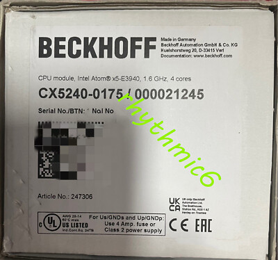 Brand New BECKHOFF CX5240-0175 Controller Module Fast delivery FedEx or ...