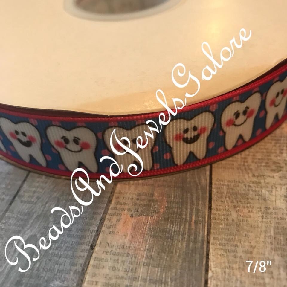 Tooth foe inspired tooth elastic tooth hair tie fairy foe teeth foe ...