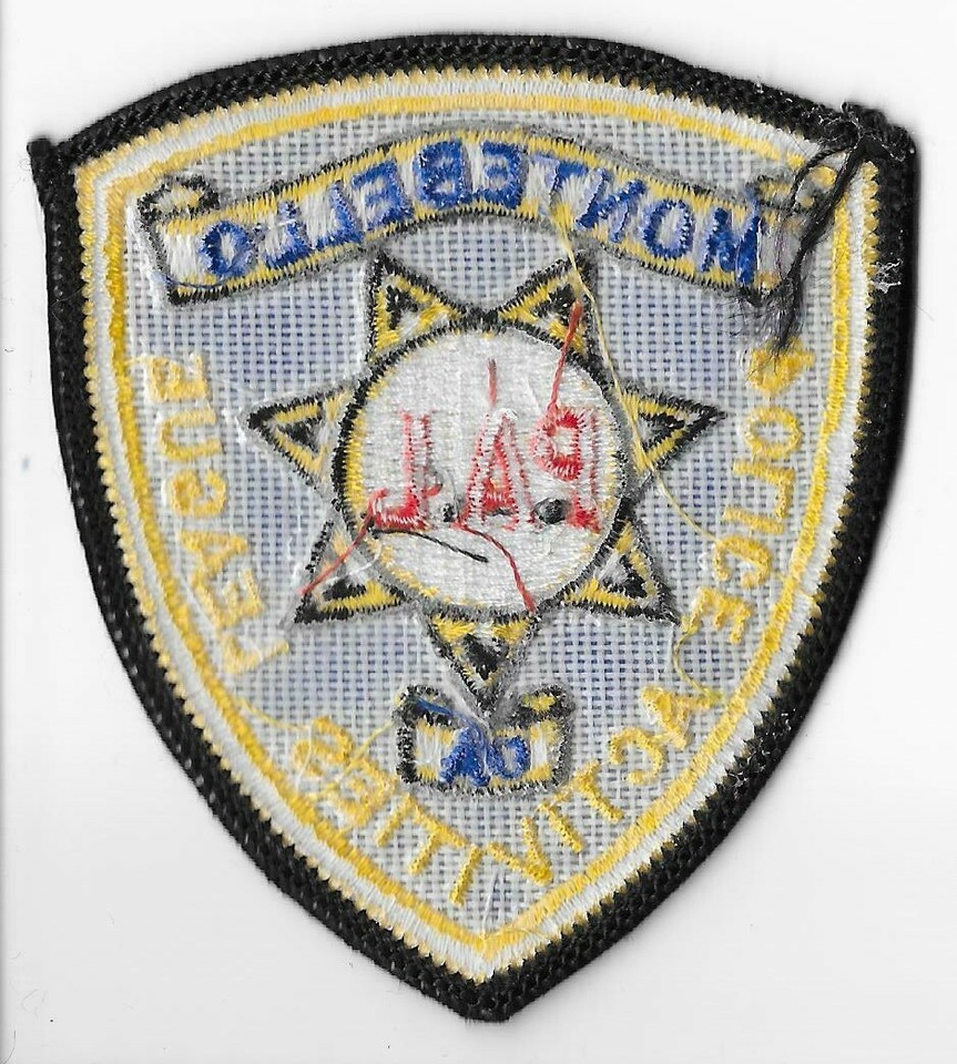 Montebello Police Department, California PAL Hat Patch | eBay