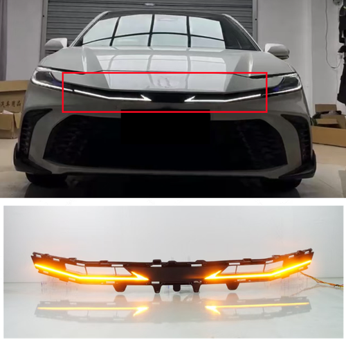 For Toyota Camry 2025-2026 Front Grille LED Driving Light/Turn Signal ...