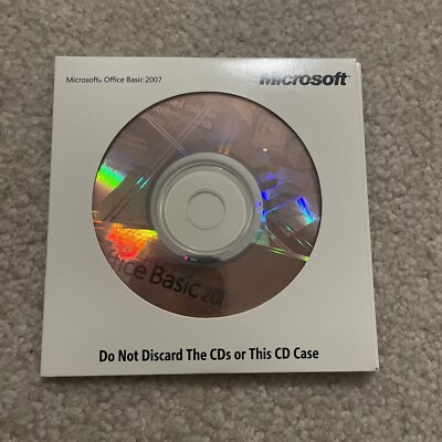 Microsoft Office Basic 2007 | eBay