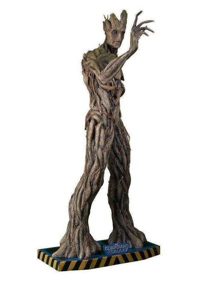 Guardians Of The Galaxy: Adult Groot Life Size Statue 1:1 Scale Figure ...