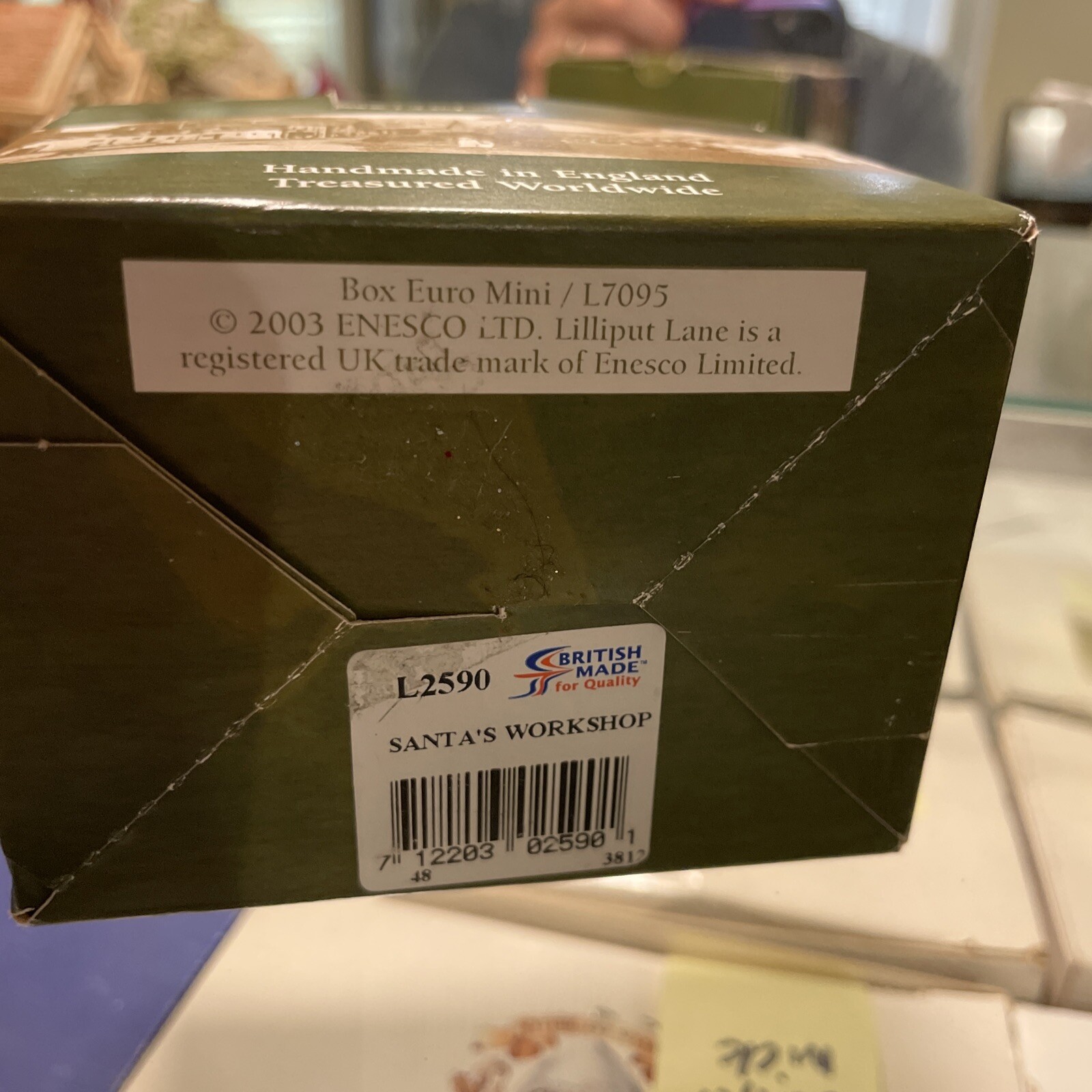 LILLIPUT LANE SANTA'S WORKSHOP L2590 CHRISTMAS ORNAMENT COLLECTION 2003 ...