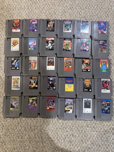 NES Cartridge Lot Nintendo Entertainment System Games 30 | eBay