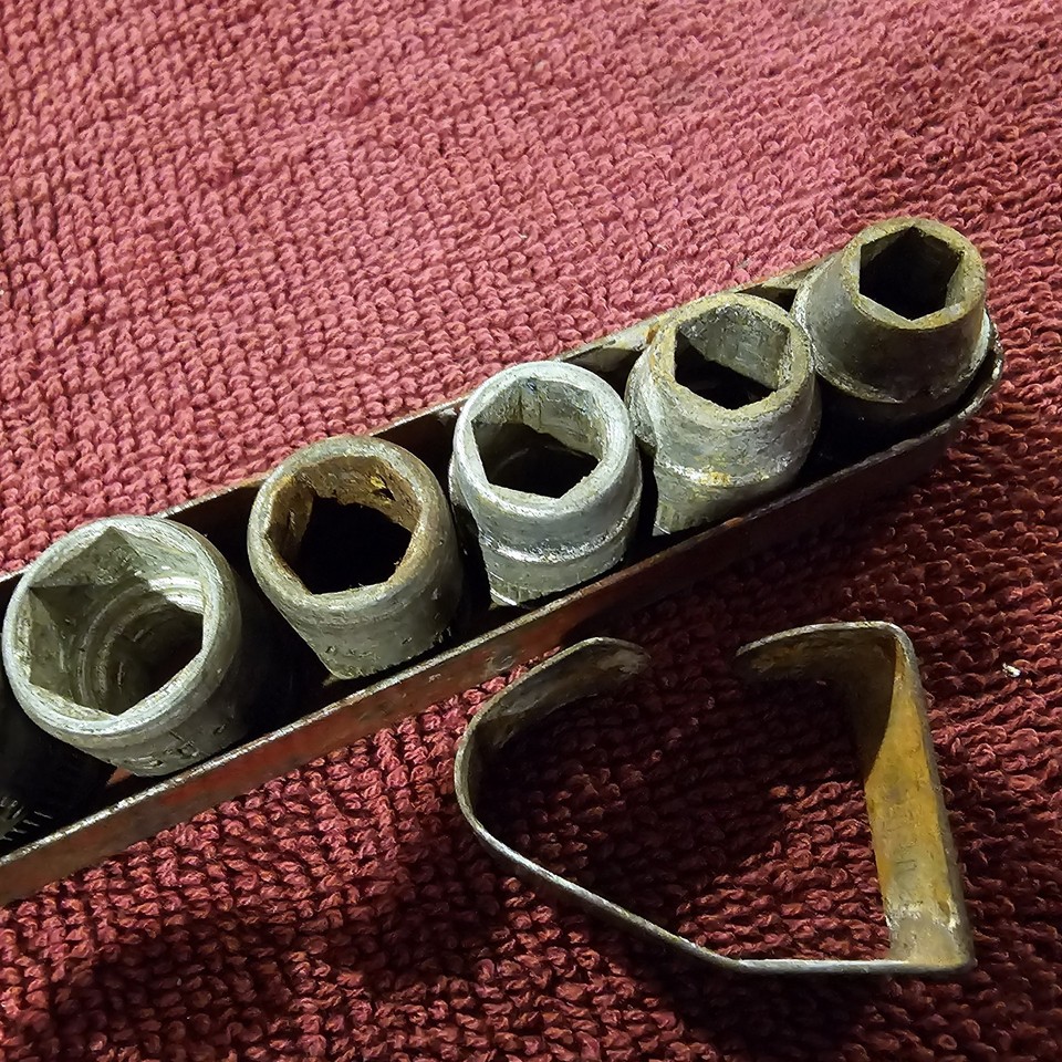 Vintage TOMAHAWK Hex Drive Socket Wrench Set, SAE, USA | eBay