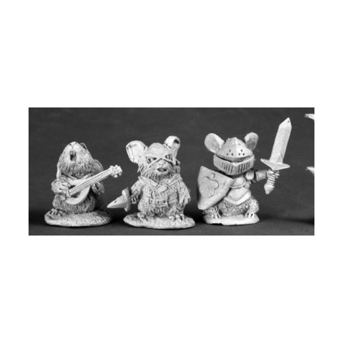 Mousling Heroes Bard, Thief, Knight Dark Heaven Legends Series Fast ...