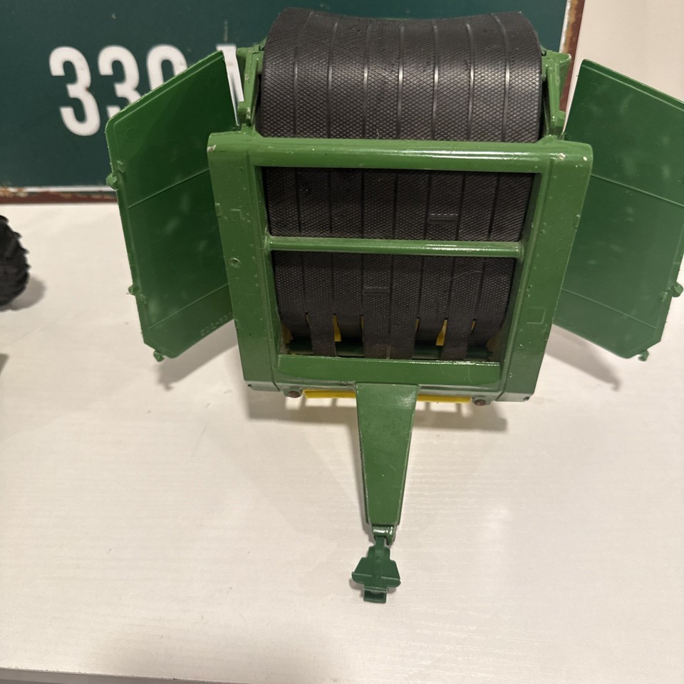 Vintage 1/16 John Deere Round Hay Baler Farm Equipment | eBay