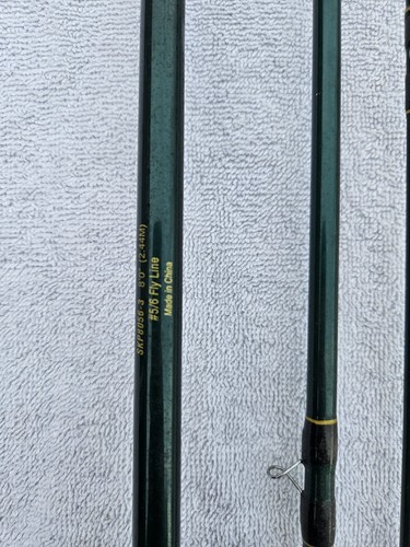 Shakespeare Fly Fishing Rod (SKP8056-3) & (#1094 ) Reel With New Line ...