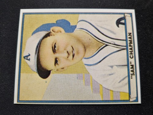 1941 Play Ball Reprint Baseball Card # 44 Sam Chapman - Philadelphia A ...