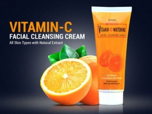 Evon Improved Vitamin C Whitening Refining Facial Cleansing Cream All ...