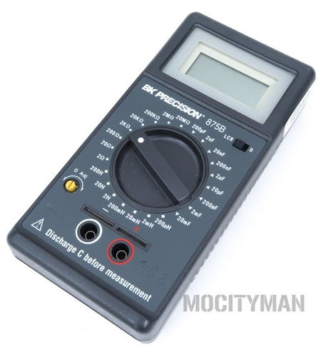 BK Precision 875B LCR Digital Meter Inductance Capacitance Resistance ...