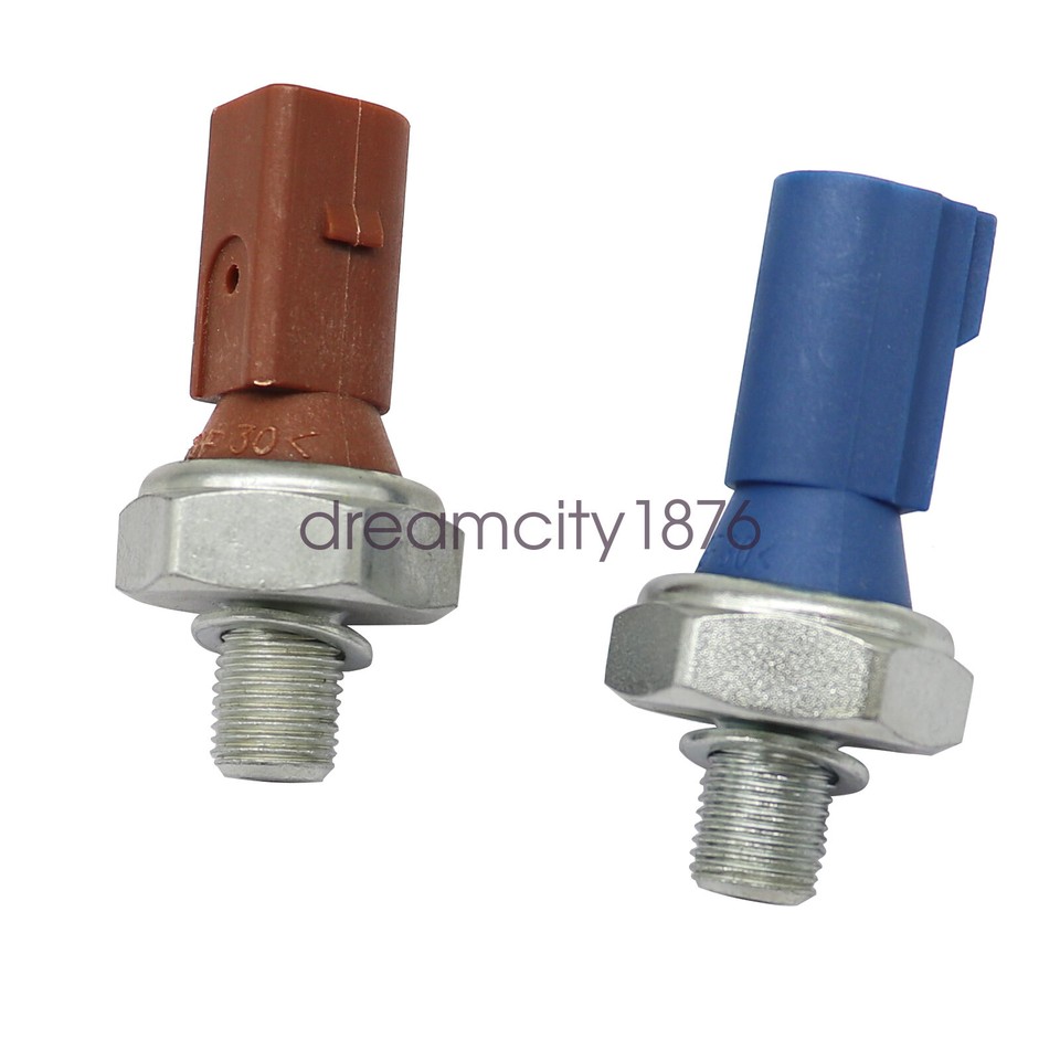 2pcs Brown & Blue Oil Pressure Sensors Switch for Audi VW Golf Eos ...