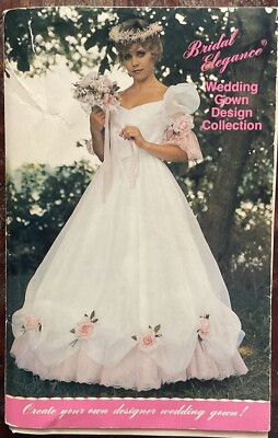 1983 Bridal Elegance Wedding Gown Design Collection Book-Create Your ...