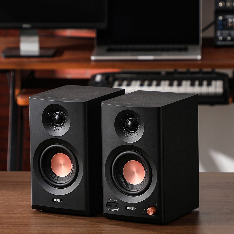 Edifier MR3 Powered Studio Monitor Speakers, Hi-Res Audio Certified ...