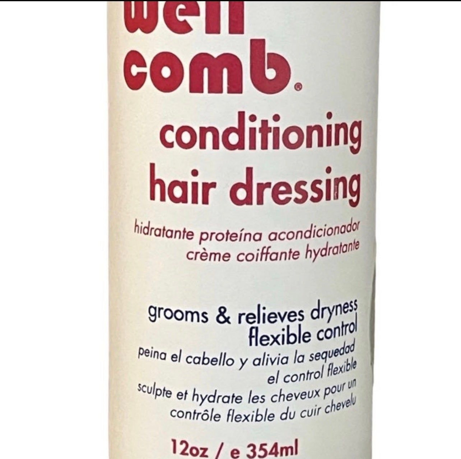 Master Well Comb Conditioning Hair Dressing Flexible Control 12 oz New ...