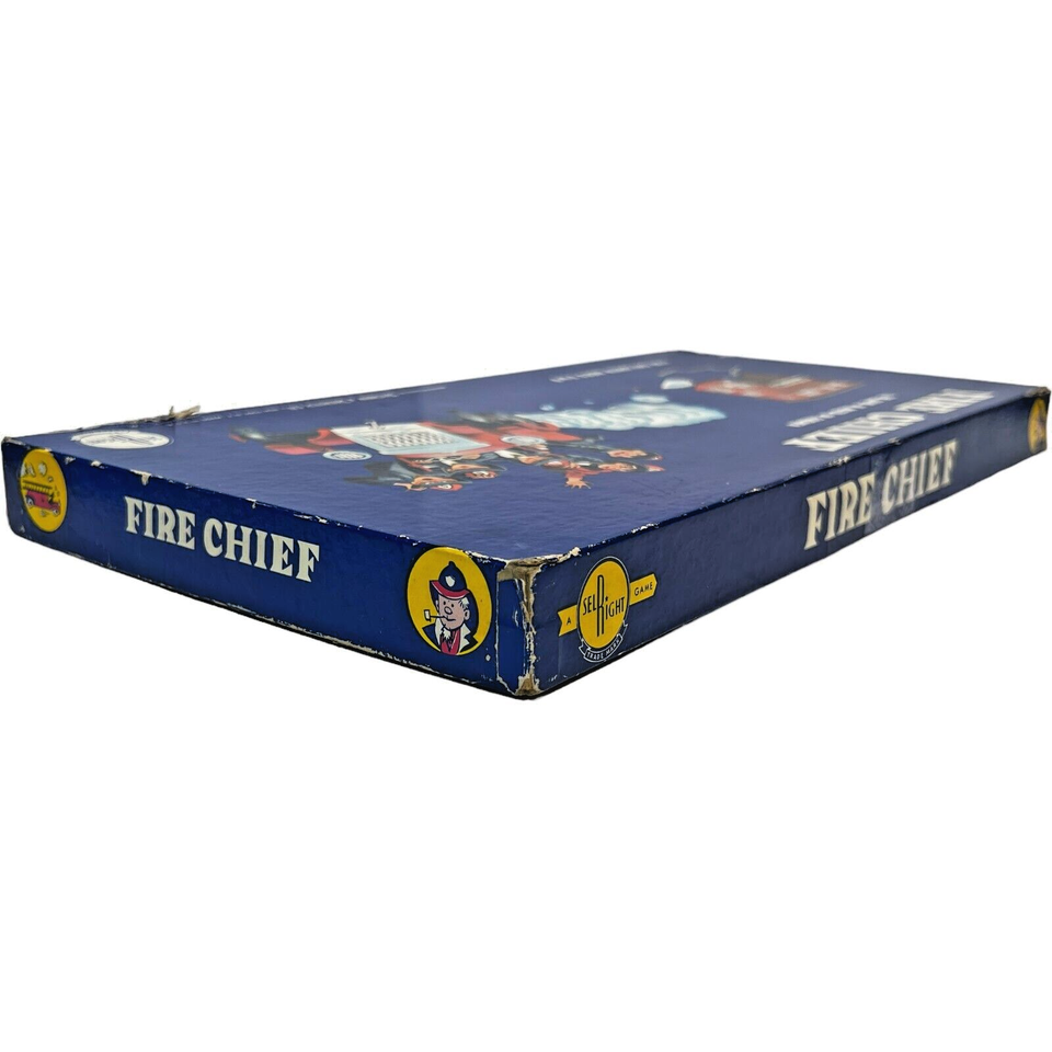 Vintage Fire Chief The Game Of Mixed Up Firemen 1957 Selchow & Righter ...