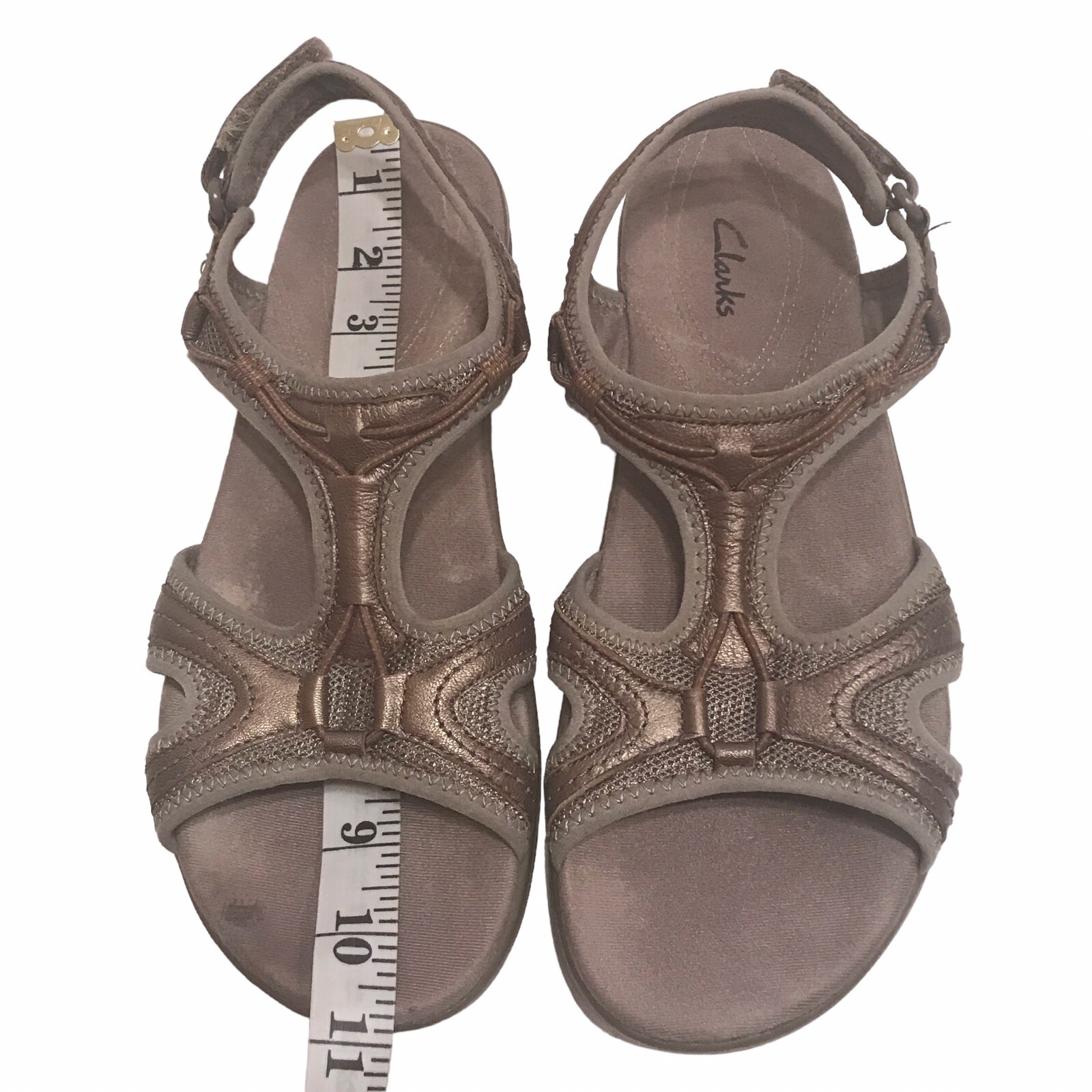 Clarks Women Springers Slingback Sandals Brown Leathe… - Gem