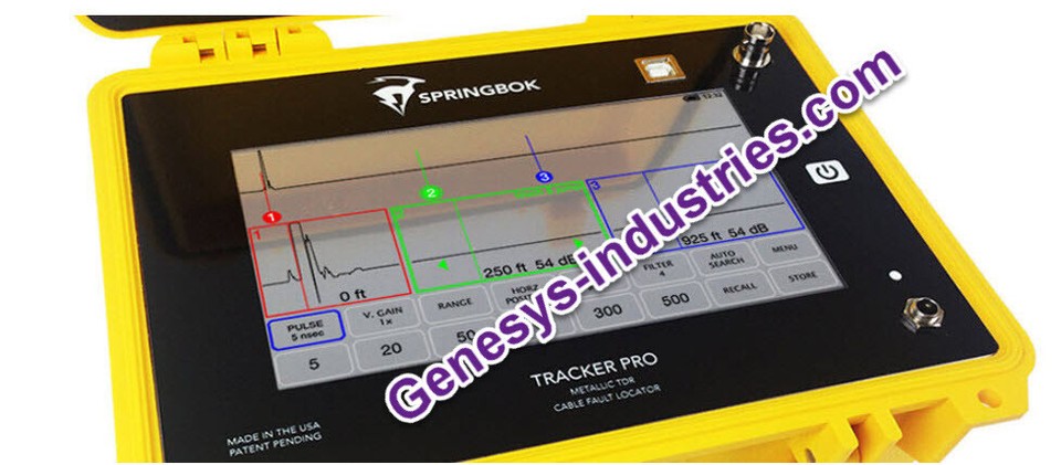 Springbok Tracker Pro Time Domain Reflectometer CFL TDR CATV TDR | eBay