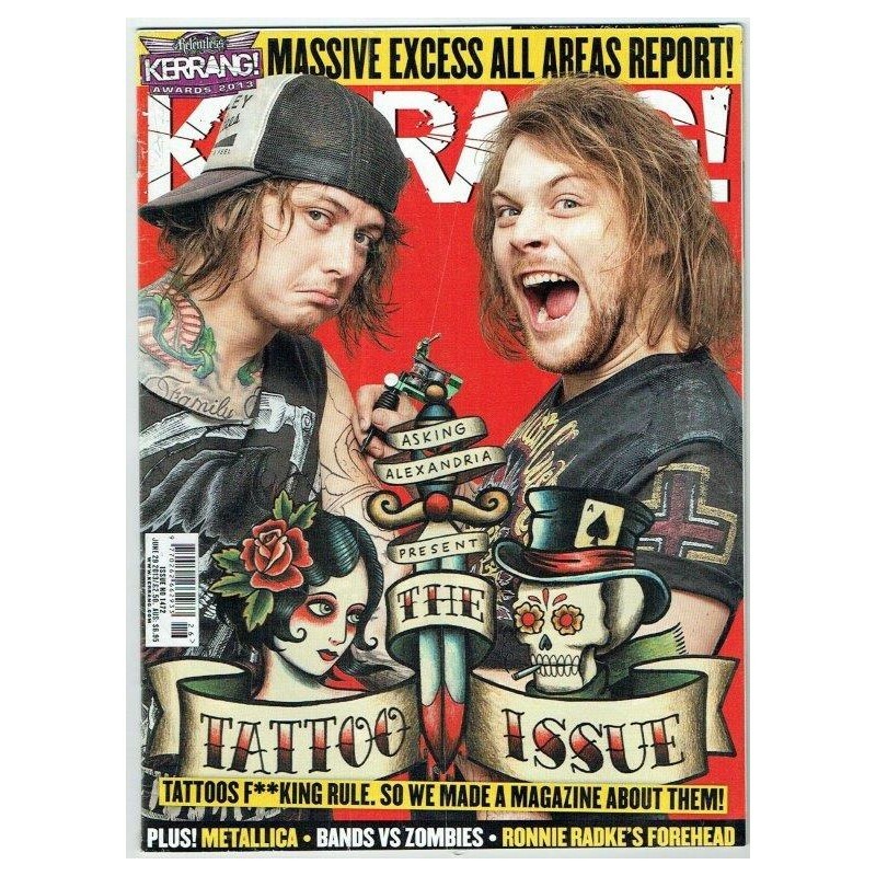 Kerrang Tattoos Kerrang! Magazine The Tattoo Issue :: Behance