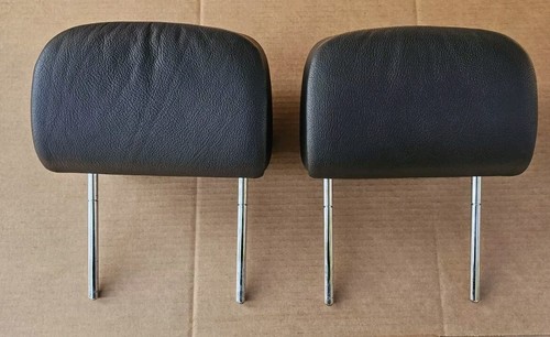 2000 2006 BMW E46 Cabriolet Rear Seat Headrests / Black Dakota Leather ...
