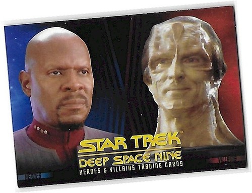 Star Trek Deep Space Nine DS9 Heroes & Villains - P1 Promo Card General ...
