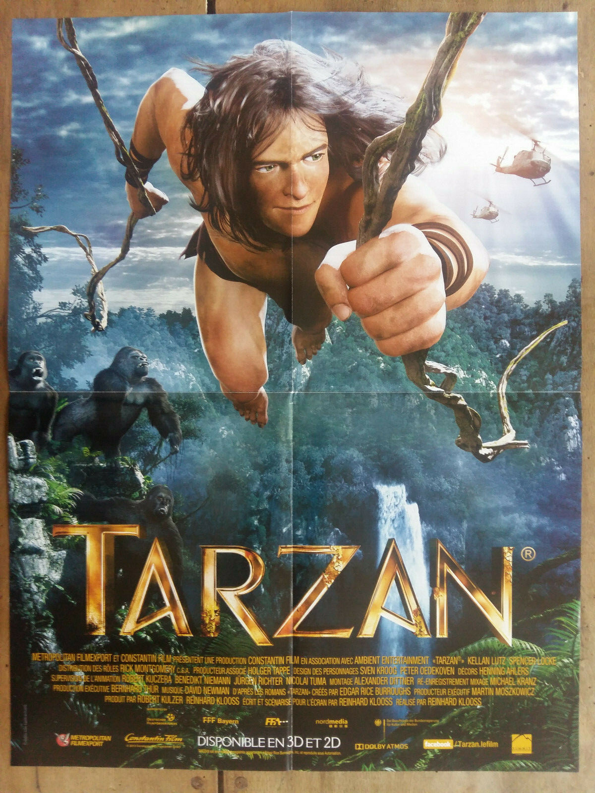 Tarzan Poster Reinhard Klooss Kellan Lutz Spencer Locke 40X60Cm | eBay