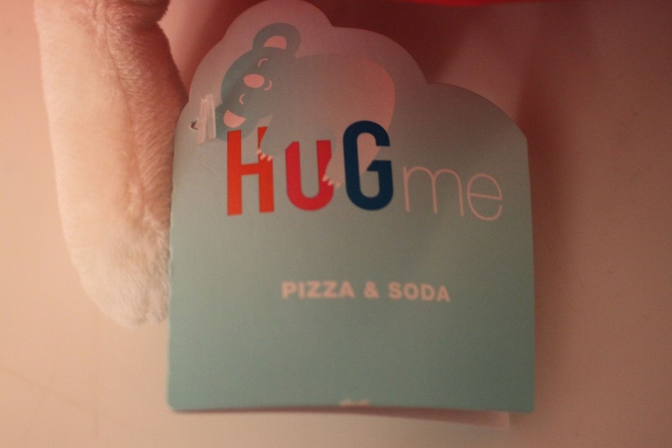 HUGme Plush Pizza Slice & Soda Set Cute Kawaii Food Stuffed Plushies ...