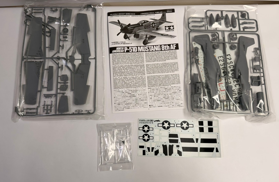 TAMIYA.61040.P-51D MUSTANG 8TH AF.1/48.ZG-SC | eBay