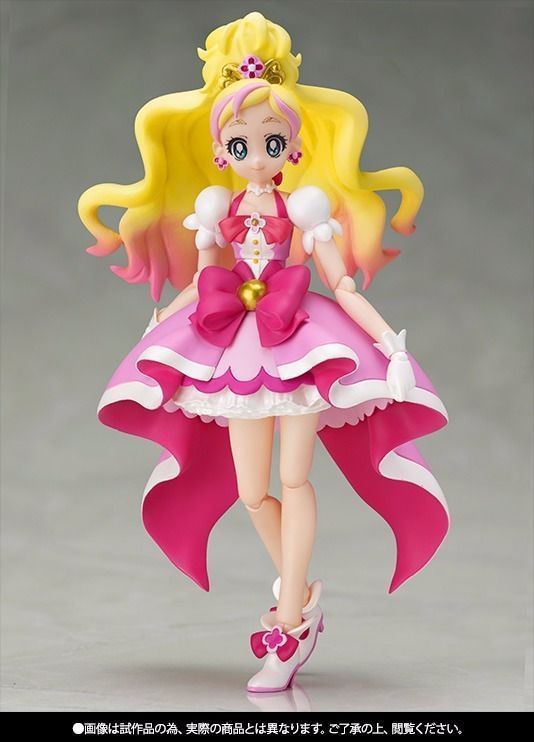 S.H.Figuarts CURE FLORA Action Figure Go! Princess PreCure BANDAI NEW ...