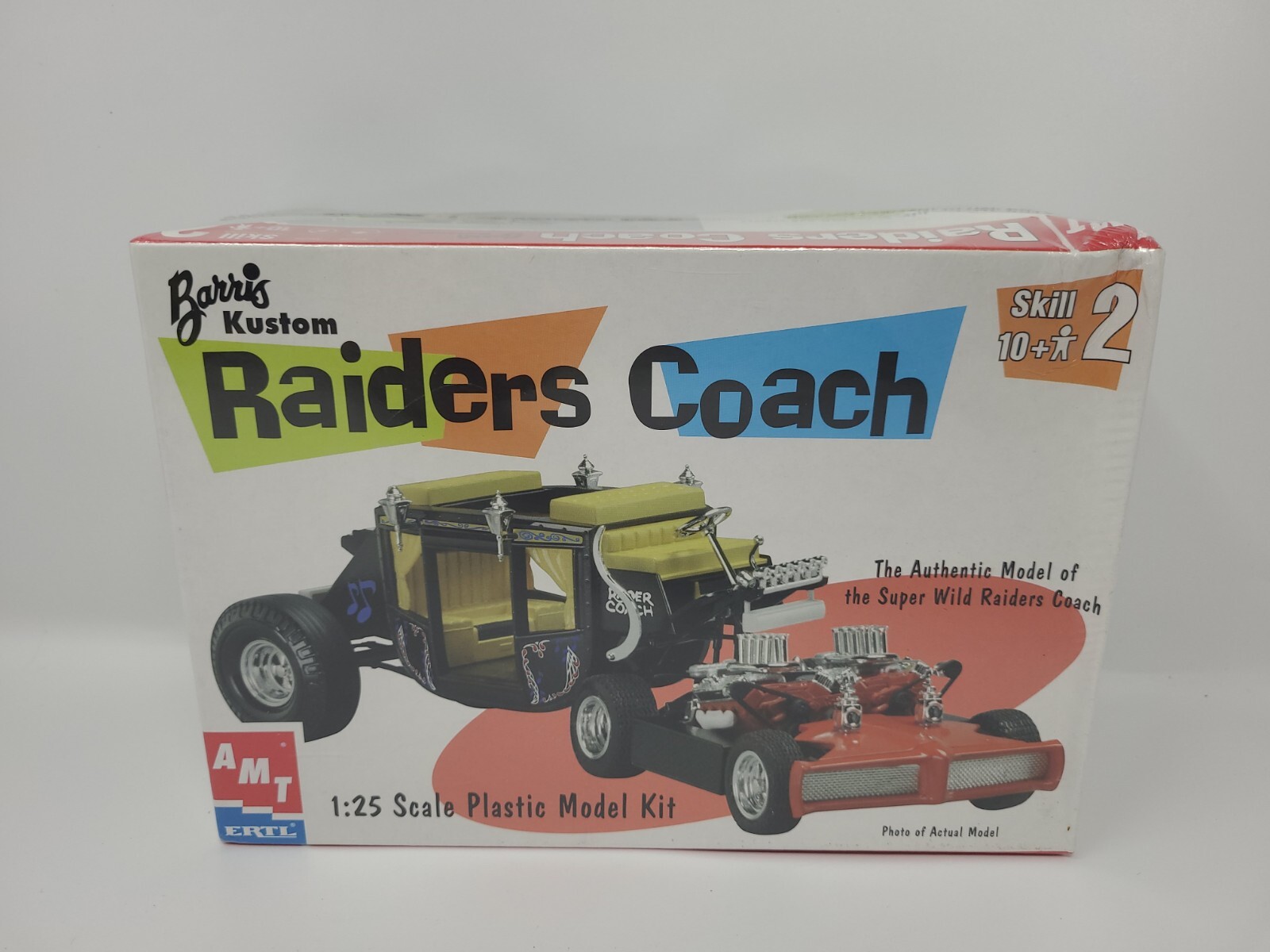 AMT Barris Kustom Raiders Coach 1/25 Scale Model Kit 30261 SEALED Paul ...