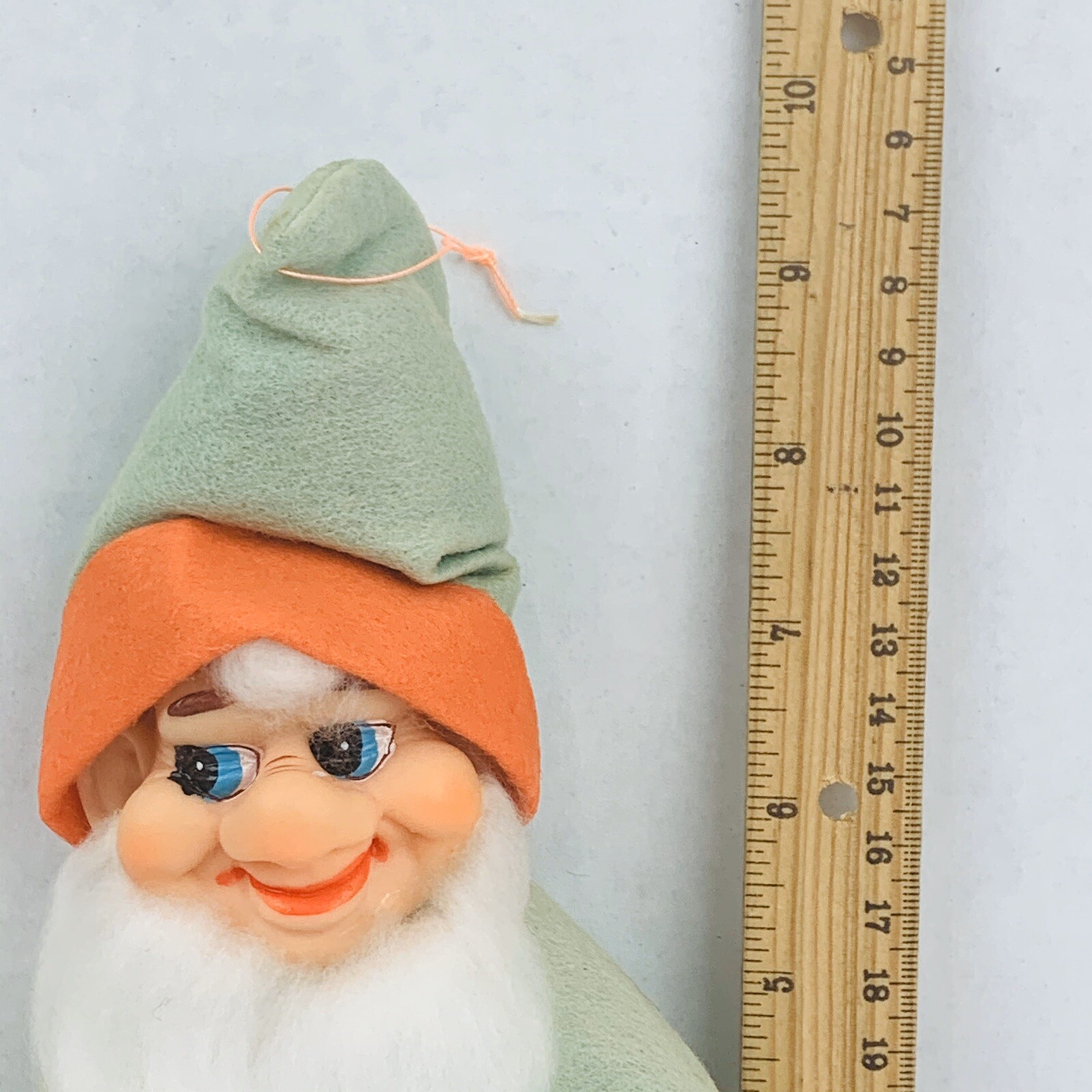 VTG Hobo Elf Pixie Present w/Felt/Plastic Face JAPAN Old Man Bearded ...