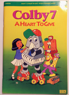 Colby 7 A Heart to Give kids songbook Peter & Hanneke Jacobs 1995 ...