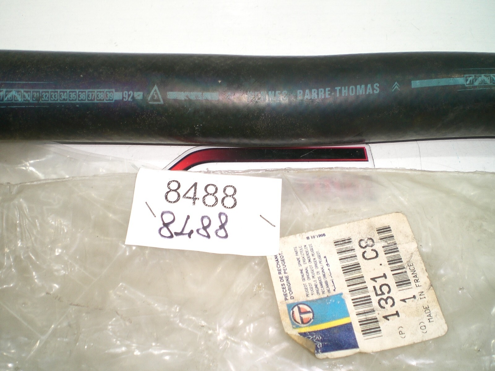 Tuyau Flexible Eau Radiateur A Moteur Original Adapté À peugeot 405 ...