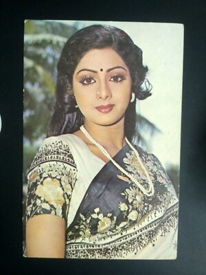 INDIA RARE PICTURE POSTCARD SRI DEVI ACTRESS ORIGINAL BOLLYWOOD # 98 | eBay