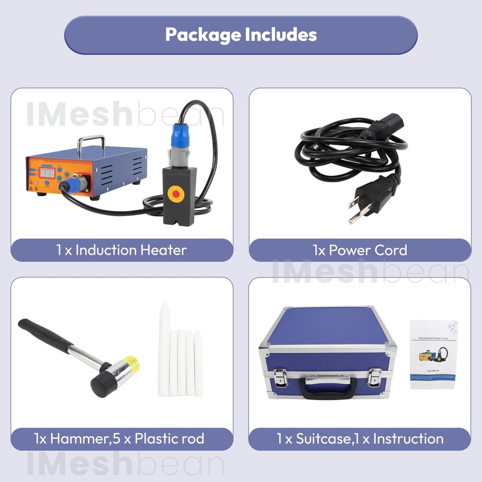 1380W Pro PDR Induction Heater Machine Kit Automotive Paintless Dent ...