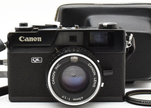All Work [Excellent+5] Canon Canonet QL17 QL 17 black 35mm film camera ...