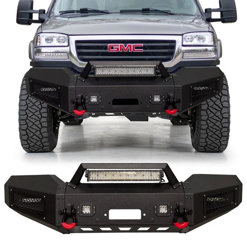 Vijay For2003 2006 Gmc Sierra 2500hd 3500 Steel Front Bumper W Winch