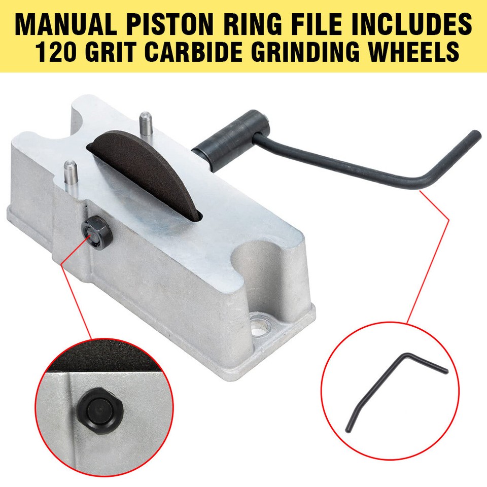 New Proform Manual Piston Ring End Gap Filer Tool Grinder 66785 ...