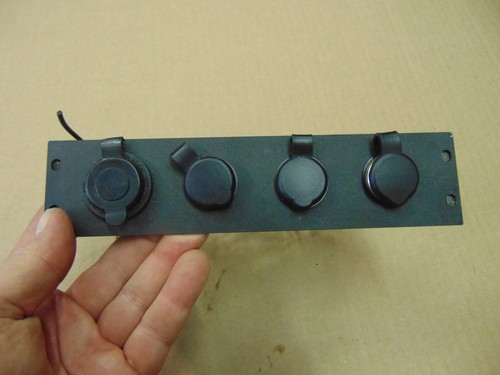 POLICE CENTER CONSOLE 12 VOLT MULTI SOCKET OUTLET OUTLETS | eBay