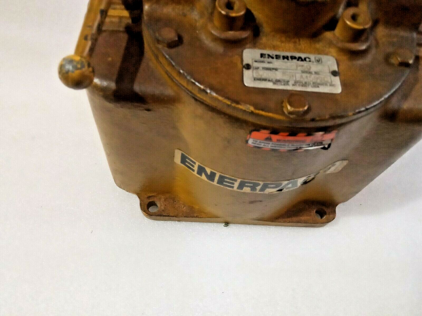 ENERPAC P50 Low Pressure Hydraulic Hand Pump 5000 PSI/350 BAR USED | eBay
