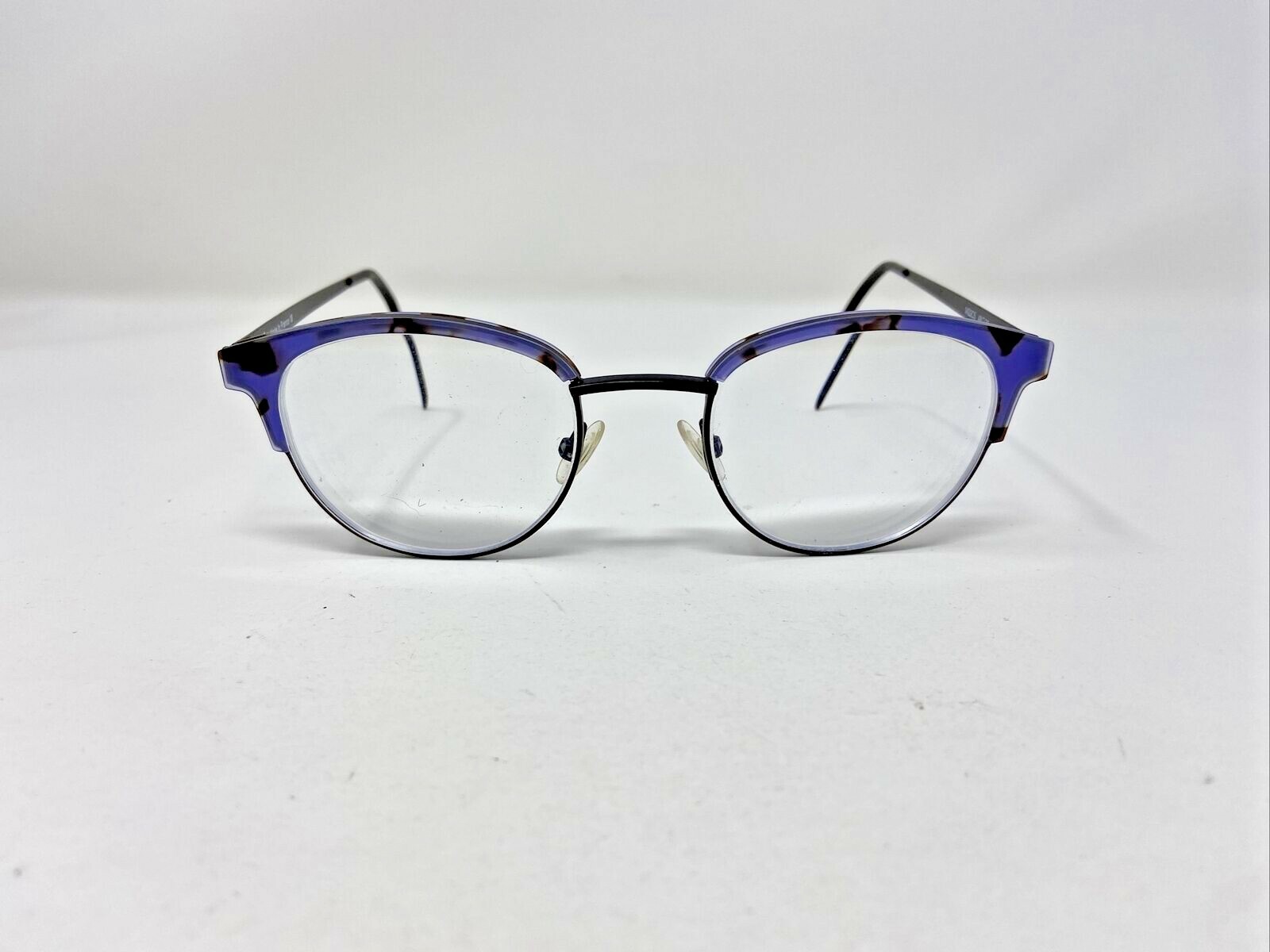 Oxibis Eyeglasses Frames MG2C5 48-20-136 Matte Black/Blue Tortoise Full ...