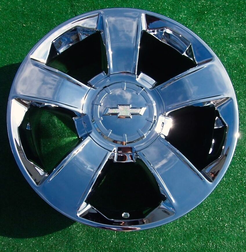 Chevrolet Silverado Tahoe Suburban Chrome Wheel OEM 20 inch RD2 ...