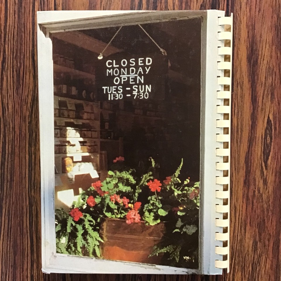 Vtg Elsah Landing Restaurant famous Made from Scratch 1981 Cookbook SEE ...