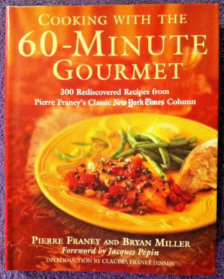 🔥BRYAN MILLER🔥 Signed Cookbook Cook 60 Minute Gourmet Chef Recipe 1st ...